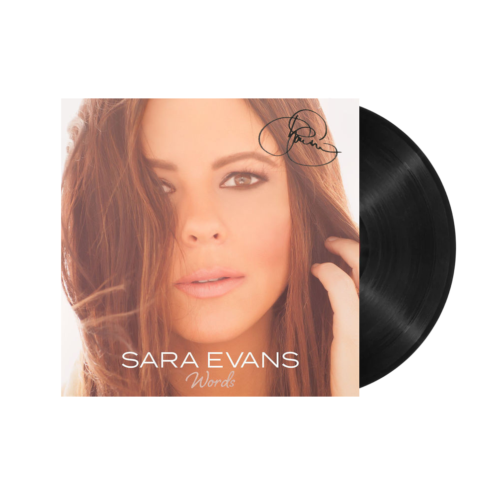 Words Vinyl (Signed) – Sara Evans Store